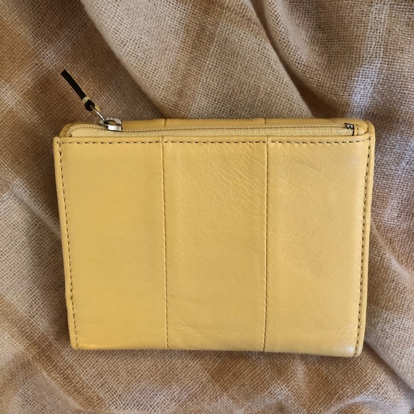 Coach | Bags | Nwt Coach Kristin Leather Medium Wallet Yellow | Poshmark